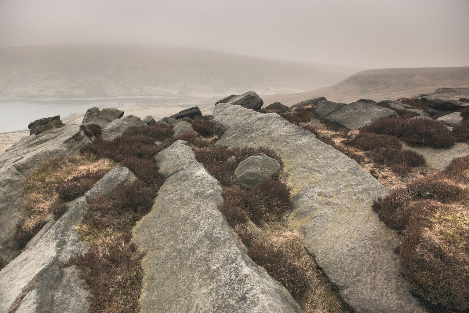 Autumn at Widdop Reservoir, Calderdale, West Yorkshire - David Speight ...