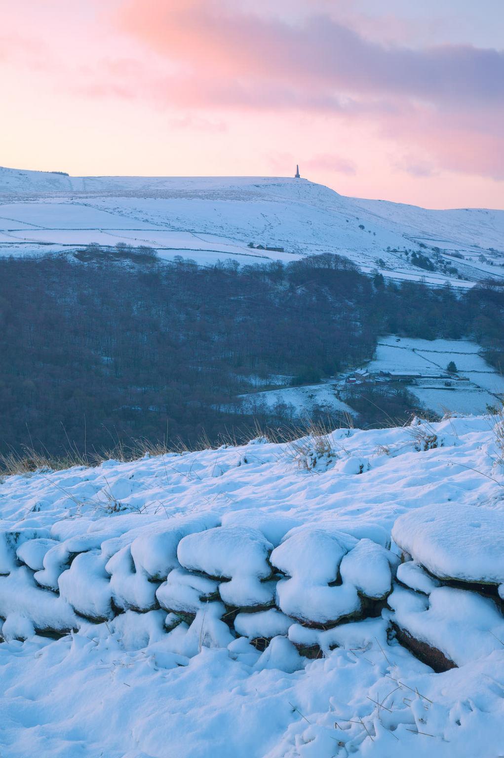 stoodley pike & calder valley, hebden bridge, West Yorkshire - David ...