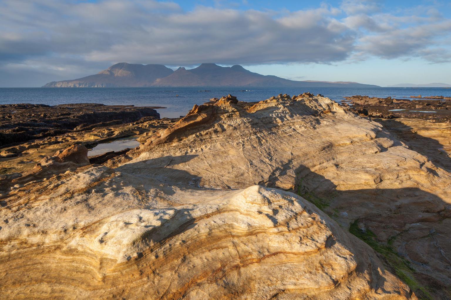 Images of Scotland - Isle of Eigg geology - David Speight Photography