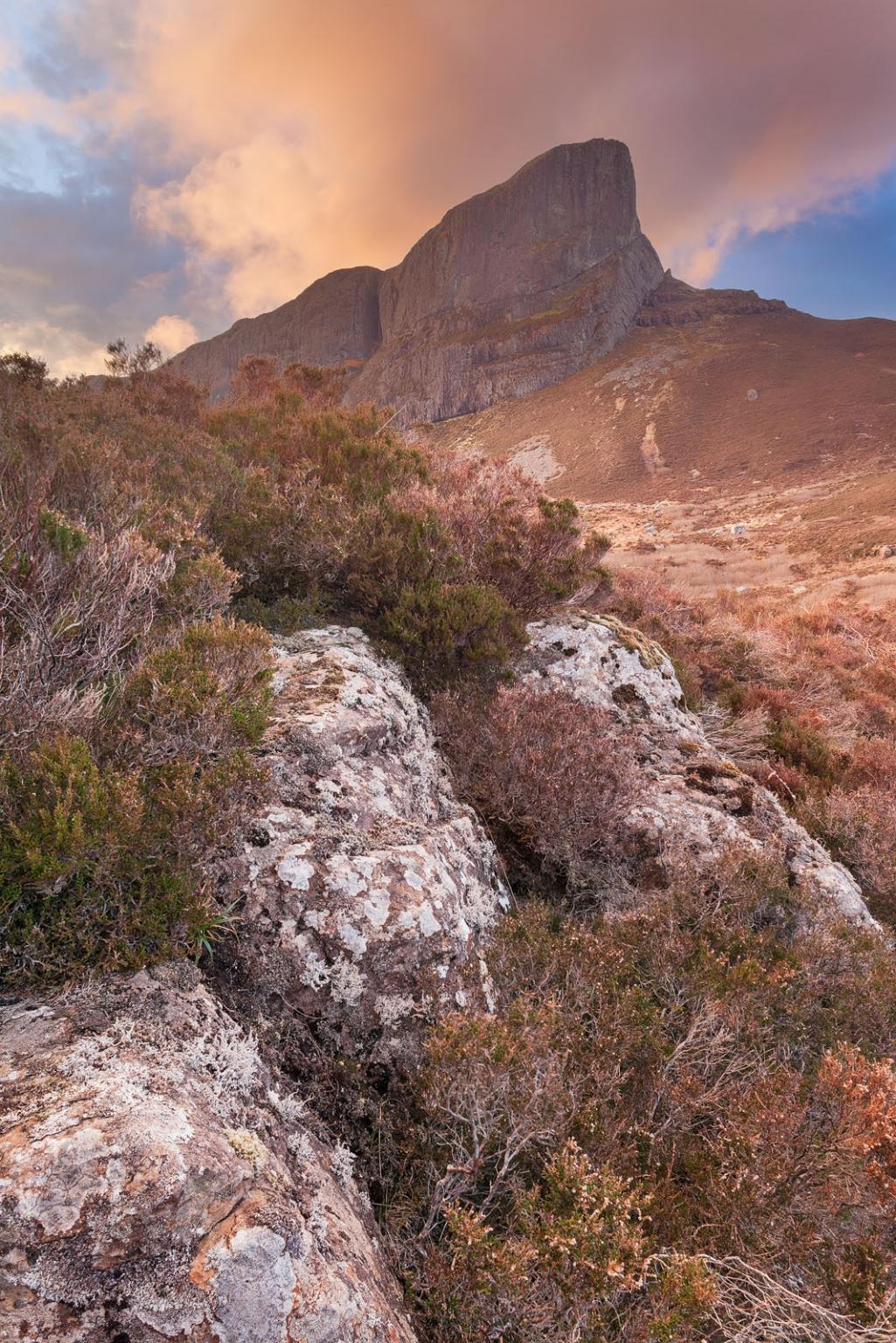 Landscapes of Scotland - An Sgurr Peak, Isle of Eigg - David Speight ...