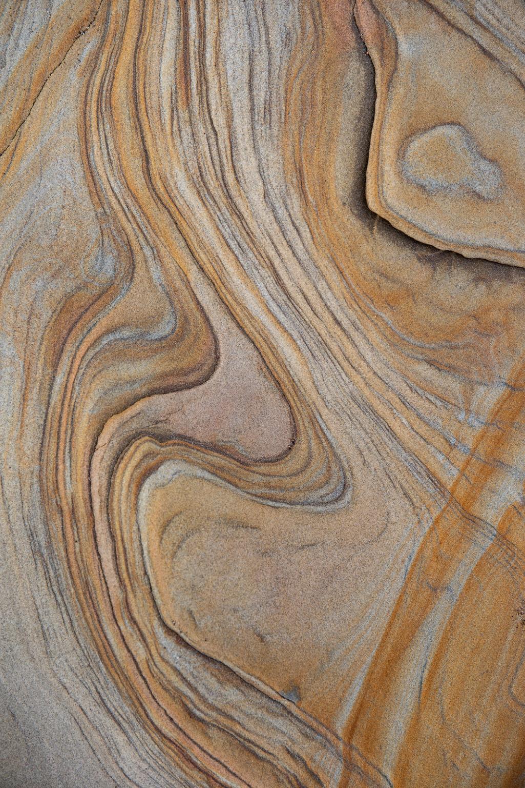 abstract rock patterns berwick northumberland - David Speight Photography